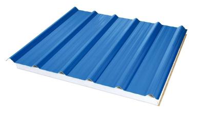 China High Strength Waterproof Fireproof Roof Sandwich Panel for Industrial Buildings for sale