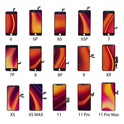 China Lcd-Anzeigen-Großhandelstouch Screen Analog-Digital wandler Soems mobiler ursprünglicher für Iphone 6 7 8 zu verkaufen