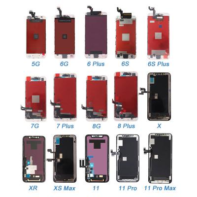 China Bester Hersteller für iPhone 5 6 7 8 LCD-Bildschirm-Ersatz für iPhone X für iPhone X XS XR 11 Lcd Schirm Anzeigen-AMOLED zu verkaufen