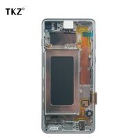 China AMOLED Refurbished LCD Screen Wih Frame For SAM S10 G973 for sale