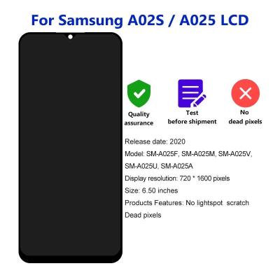 China Telefoon het Scherm Gerenoveerde Lcd voor de Assemblage van de het Touche screenbecijferaar van de SAM Galaxya02s A025 LCD Vertoning Te koop