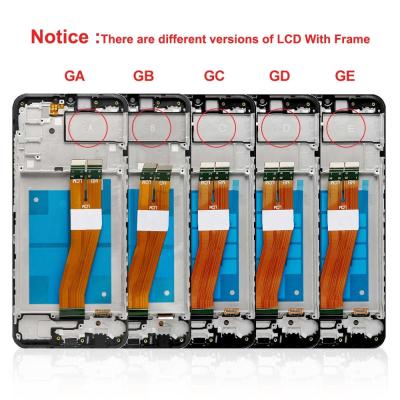 China Telefoon het Scherm Gerenoveerde Lcd voor de Assemblage van de het Touche screenbecijferaar van de SAM Galaxya02s A025 LCD Vertoning Te koop