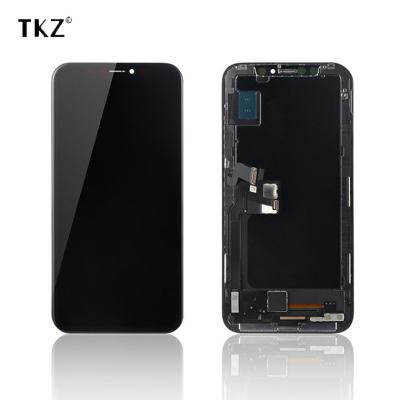 China Alta pantalla a estrenar Lcd para el reemplazo de la pantalla de visualización de Iphone X Lcd, para la reparación de la pantalla del teléfono celular de Iphone X en venta