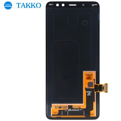 China Lcd-Anzeige für Fabrikpreis-Handy-LCD-Bildschirm 2018 SAMs A8 für A830 Zusätze Oled mit Note zu verkaufen