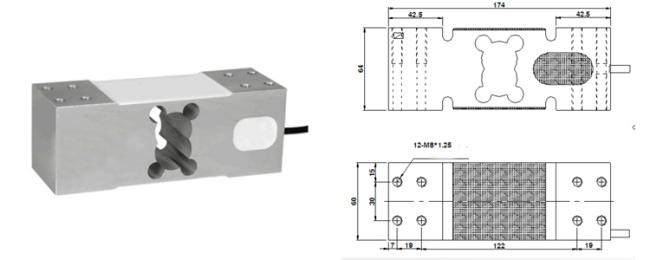 GPB147D GALOCE Digital Output Parallel beam load cell