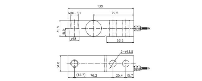 GSB205 Floor scale forklift Scale livestock scale Shear Beam Load Cell 500kg 1T 2T 3T