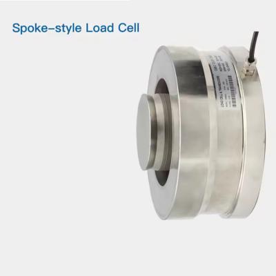 China Ruijia Ring Torsion Compression Press Machine Use Compression Force Sensor Load Cell 200 Ton for sale