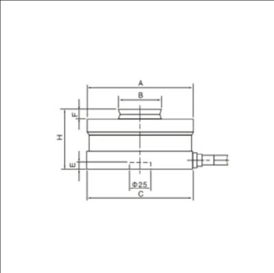 Chine Weight Scale Sensor Suitable Hopper Scales Compression Load Cell à vendre