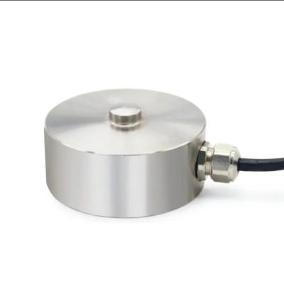 China Micro Load Cell 1000kg Customized Pressure Sensor Force Transducer Button Load Cell for sale