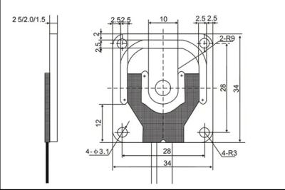 China 10 30 50 75kg Precision Pressure Half-Bridge Full Bridge Weighting Load Cell Sensor Te koop