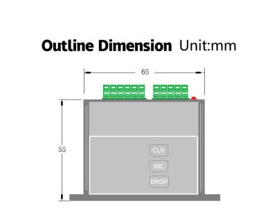 China Delta Control Summing Junction Box Elevator Lifting Weighing Overload Controller RS485 Load Cell for sale