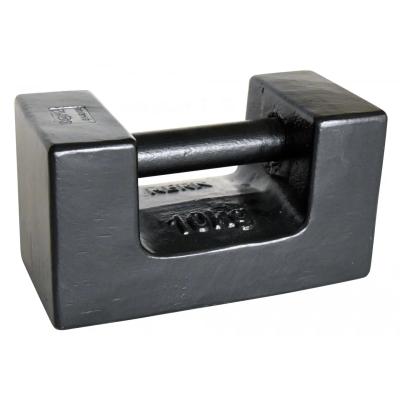 China Rujiajia Calibration Weight 50LB Mass Cast Iron Block Weights for Test Crane Counterweights for sale