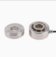 China Thru Hole Load Cell Button Cell 3t 5t Ring Type Force Sensor With Digital Output Signal Type for sale