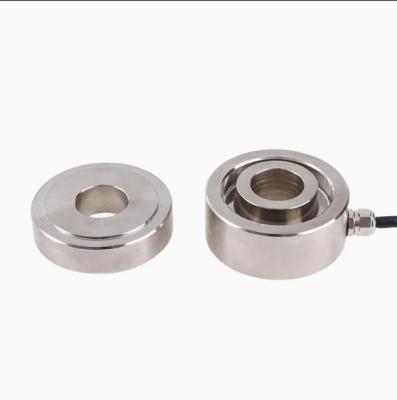 China Thru Hole Load Cell Button Cell 3t 5t Ring Type Force Sensor With Digital Output Signal Type for sale