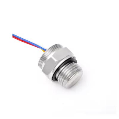China Industrial High Reliability 10MPa~60MPa Waterproof Damp Proof Flush Diaphragm Pressure Sensor With Thread for sale