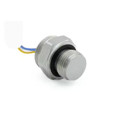 China Industrial High Reliability 10MPa~60MPa Waterproof Damp Proof Flush Diaphragm Pressure Sensor With Thread for sale