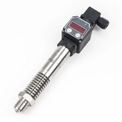 China High Temperature Pressure Water Measurement Transducer with Display 4-20mA 10V RS485 Output Optional G1/4 Pressure Transmitter for sale
