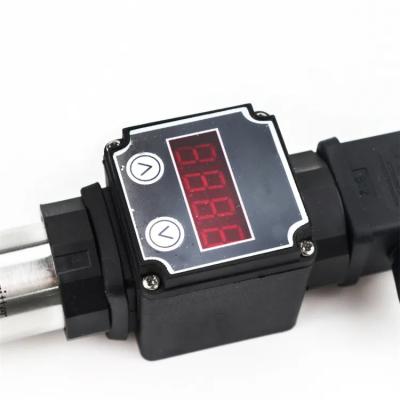 China High Temperature Pressure Water Measurement Transducer with Display 4-20mA 10V RS485 Output Optional G1/4 Pressure Transmitter for sale