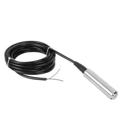 China Liquid Level Sensor, RJ-136 12-32VDC 4-20mA Signal Output Anti-blocking Water Level Sensor Detector, Liquid Level Transmitter(0-1m) for sale