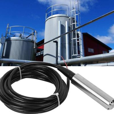 China Liquid Level Sensor, RJ-136 12-32VDC 4-20mA Signal Output Anti-blocking Water Level Sensor Detector, Liquid Level Transmitter(0-1m) for sale