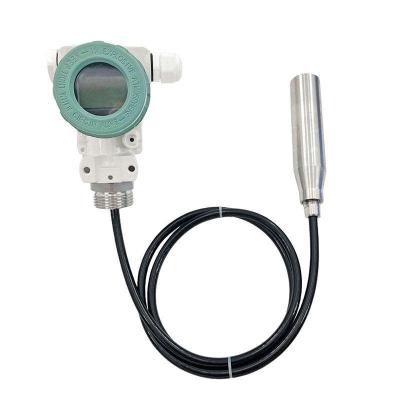 China 304SS 4-20mA LCD Level Gauge 0-5m Range 12-36V DC for sale