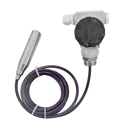 China 304SS 4-20mA LCD Level Gauge 0-5m Range 12-36V DC for sale