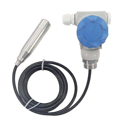 China 304SS 4-20mA LCD Level Gauge 0-5m Range 12-36V DC for sale