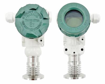 China Industrial 2188 Pressure Transmitter Flat Membrane Type 4-20mA LCD 24VDC for sale