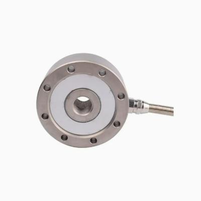 China CE/RoHS/ISO 0.1~30t Alloy Steel Donut Load Cell Force Sensor for sale