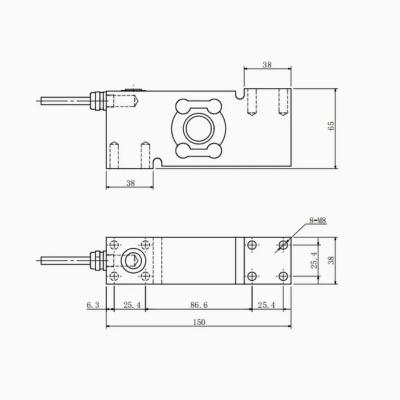 China 17-4 Ss Platform Scale Load Cell for Pharmaceutical Industry Weighing for sale