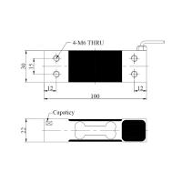 China Single point load cell Aluminum weight sensor for sale