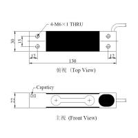 China Low profile single point load cell Aluminum sensor for sale