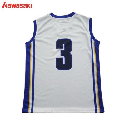 China 2017 basketball jersey design Custom Professional Uniform Team Sublimation Basketball Jersey for sale