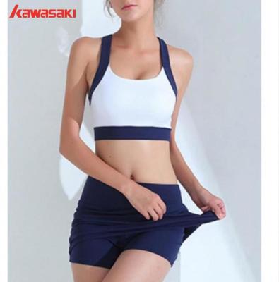 China Breathable Fast Dry Fabric Full Length Active Yoga Tennis Skinny Slip-on Pants With Skirt For Workout Gym for sale