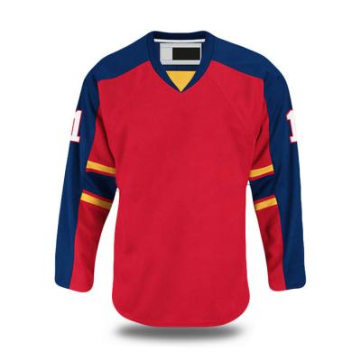 China Fashion sportswear wholesale blank hockey jersey for sale
