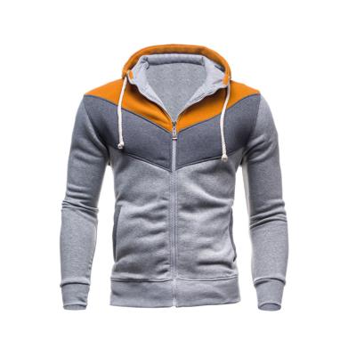 China Sportswear men tracksuits men patchwork hoodies sweatshirts custom logo colorful mens sweatshirts for sale