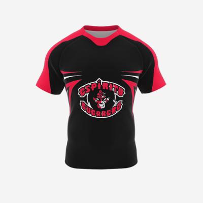 China New design new model free sample team set sublimated custom rugby jersey for sale