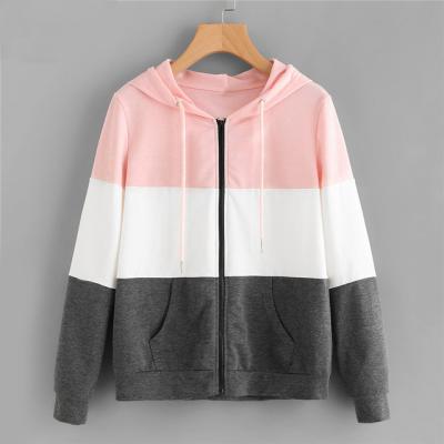 China Custom made yoga wear breathable windproof running jackets Women's activewear outer sports zipper jacket for sale