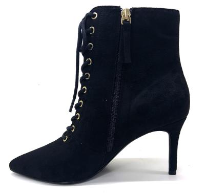 China Comodidade Stiletto Calcanhar mulheres botas com padrão sólido tipo à venda