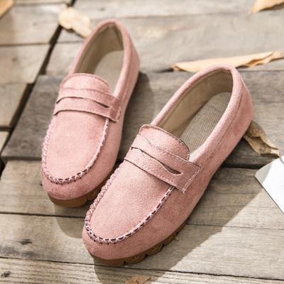 Cina Stile Donna Scarpe Piatta Loafer Slip On Con EVA suola in pelle Materiale superiore in vendita