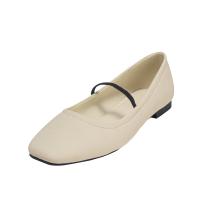China Leather Upper Material Comfy Walking Sandals With Square Toe Shape for sale