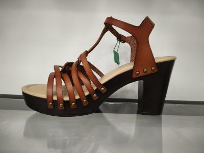 China EU35-40/US5-10/UK2-7 High Heel Footwear Style High Heel Sandals Open Toe for sale