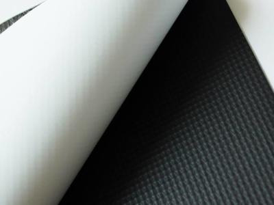 China FRONTLIT black back flex banner for sale