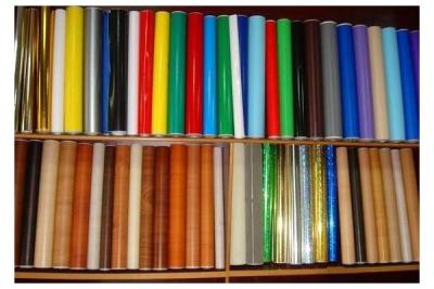 China High brightness self adhesive vinyl printing pvc film for sale