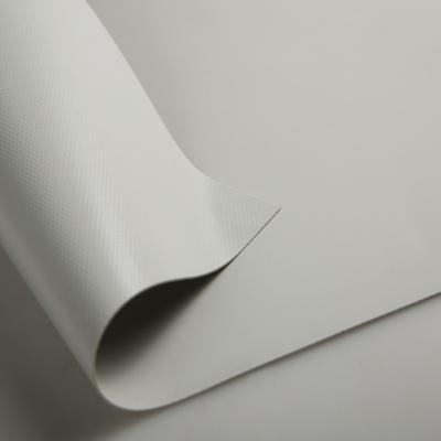 China 1000d Waterproof Roll Anti mildew Anti-uv Blue Fabric Fire Proof Coated 0.55mm Pvc Tarpaulin for sale