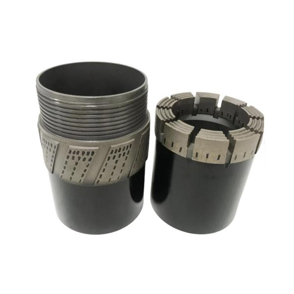 Quality impregnated diamond core drill bit, reaming shell PQ wireline core barrels, surface drilling tools, mineral exploration for sale