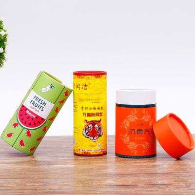 China Cartucho de empacotamento imprimindo feito sob encomenda do chá do cilindro do chá seco dos recipientes de armazenamento do alimento à venda