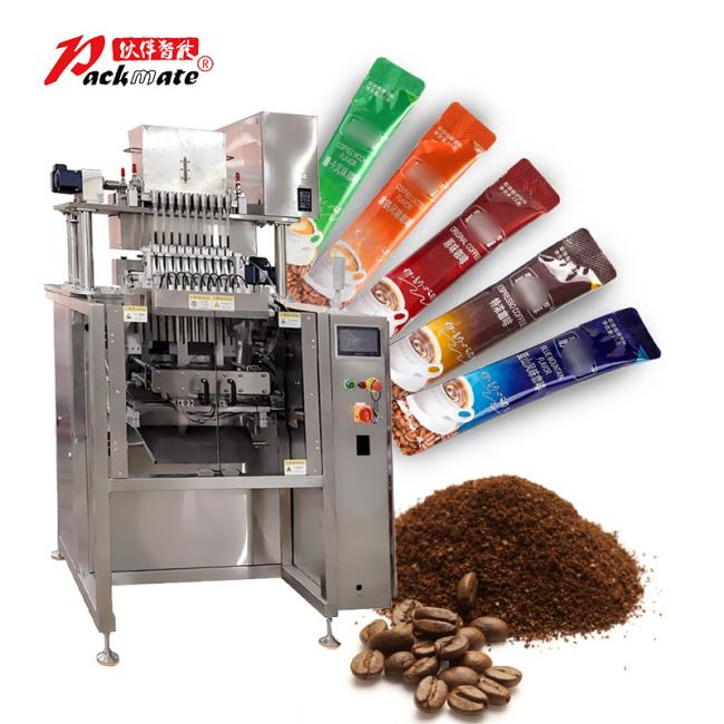 Automatic multi-lane packing machine front view