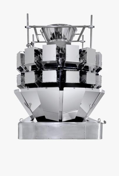 Quality High Accuracy Multi Head Weighing Scale Salad Weigher 50 Bags/Min for sale