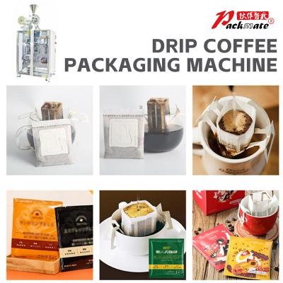 China Drip Coffee Filter Bag Coffee Packaging Machine Automatic Filter Hanging Ear Drip Coffee Sealing Packing Machine for Sale for sale